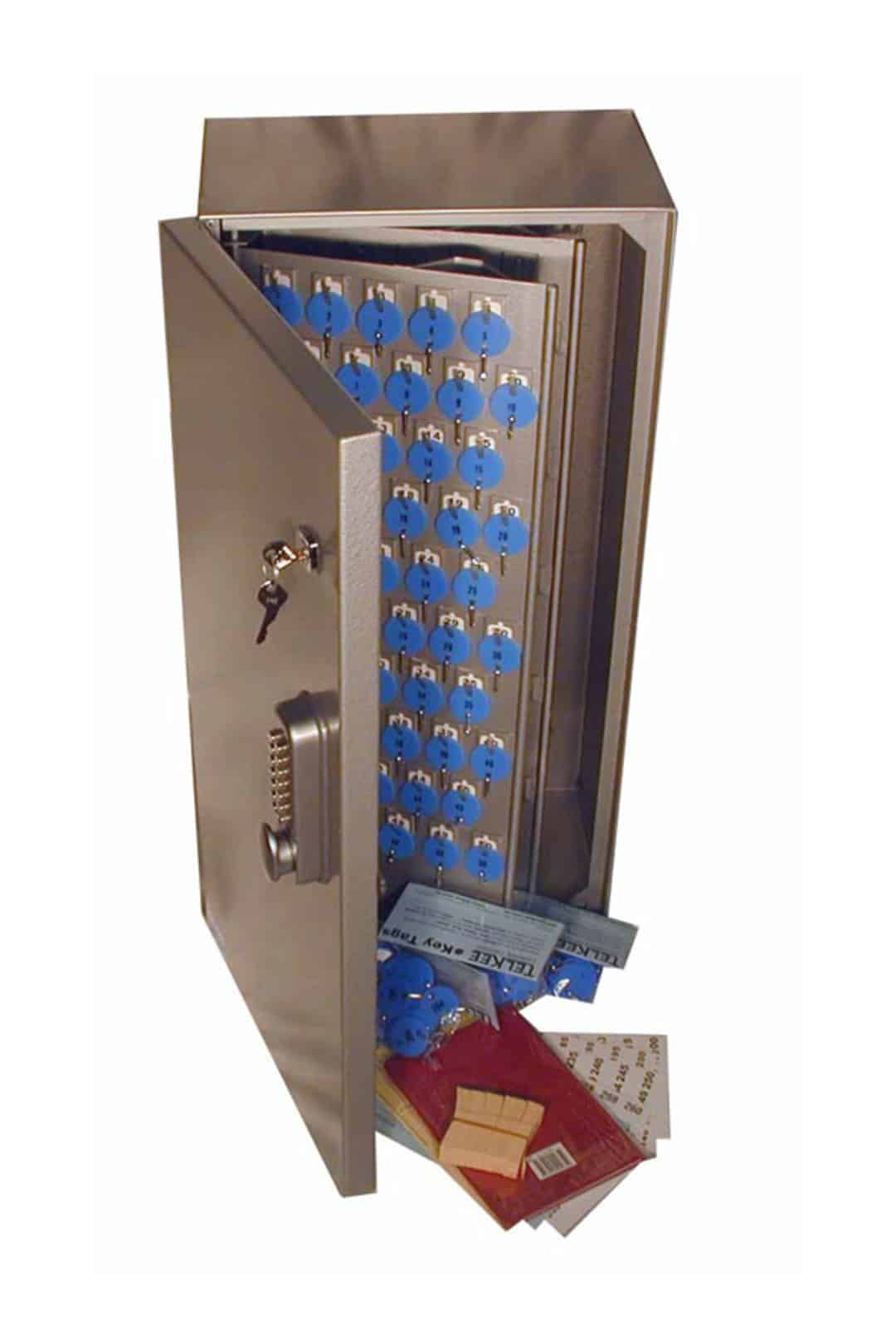 686/350 Key Cabinet in Grey | TelKee Key Storage | 350 Key Hooks 686/350 Key Cabinet in Grey | TelKee Key Storage | 350 Key Hooks